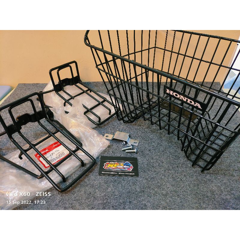 Bakul Depan & Bracket EX5 Fi / Dream Super Cub Front Basket Bracket | Shopee Malaysia