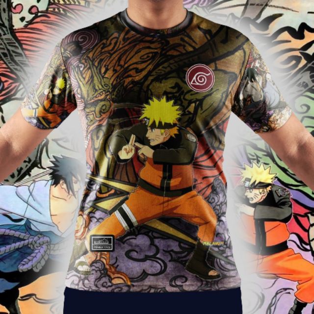 NARUTO FULL SUBLIMATION SHIRT (pre order) | Shopee Malaysia