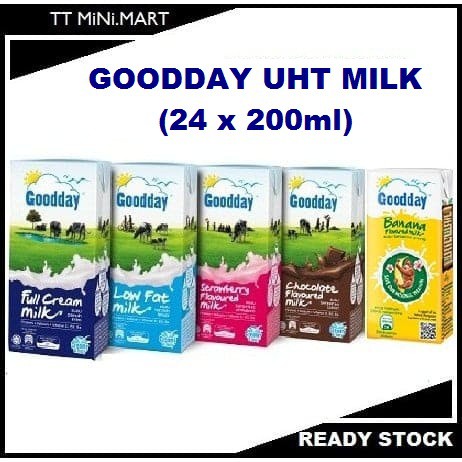 GOODDAY UHT MILK (24 x 200ml) | Shopee Malaysia