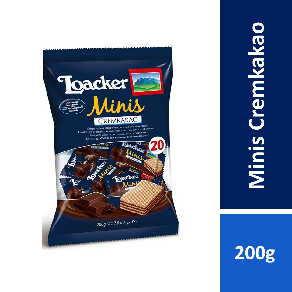 Loacker Classic Minis Kakao 200g | Shopee Malaysia