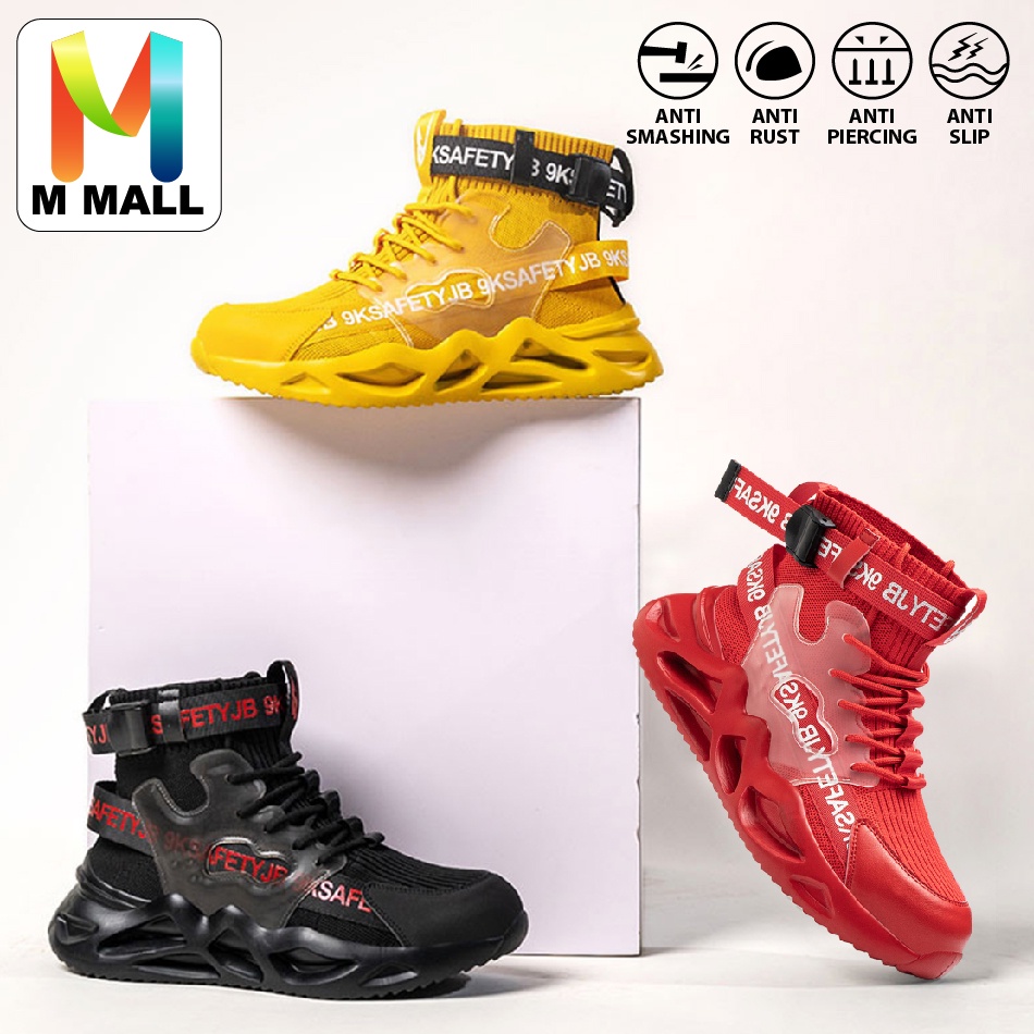 M MALL Safety Shoes Anti-Smashing Anti-Piercing light and comfortable ...