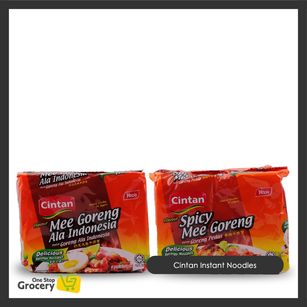 Cintan Instant Noodles Mee Goreng Ala Indonesia / Spicy Mee Goreng ...