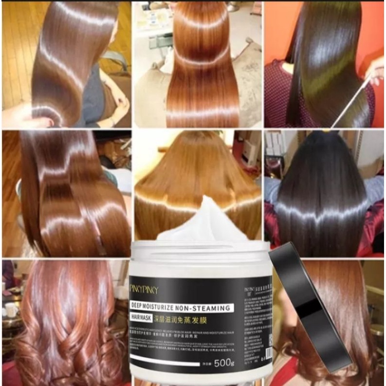 pelurus dan pelembut rambut tanpa stim | Shopee Malaysia