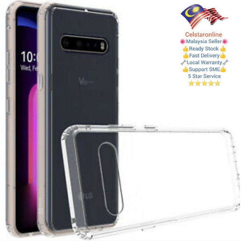 LG V60 ThinQ Case Transparent Clear Slim Protective Cover READY STOCK ...