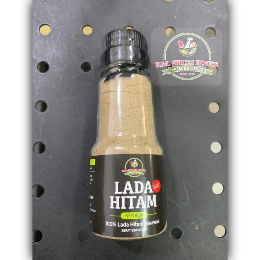 Sarawak 100% Serbuk Lada Hitam Asli 50g Sarawak 100% Pure Black Pepper ...