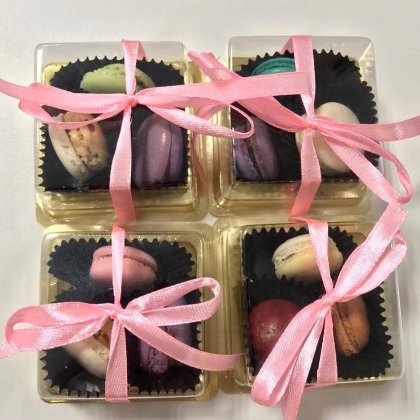 [READY STOCK] Halal Door gift Macaron / Macaroon Set - 3 (50 PACKS/SET ...