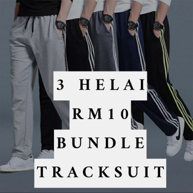 Tracksuit bundle murah !! (LIVE) | Shopee Malaysia