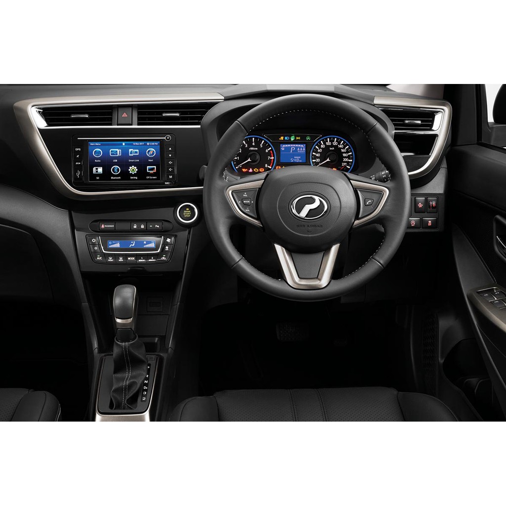 NEW MYVI STEERING WHEEL LEATHER WITH STEERING SWITCH * PREODER | Shopee ...