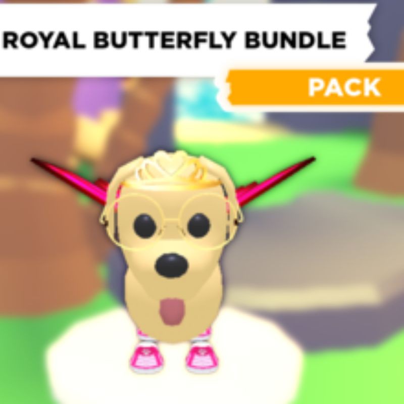 roblox adoptme pet wear Royal Butterfly Bundle | Shopee Malaysia