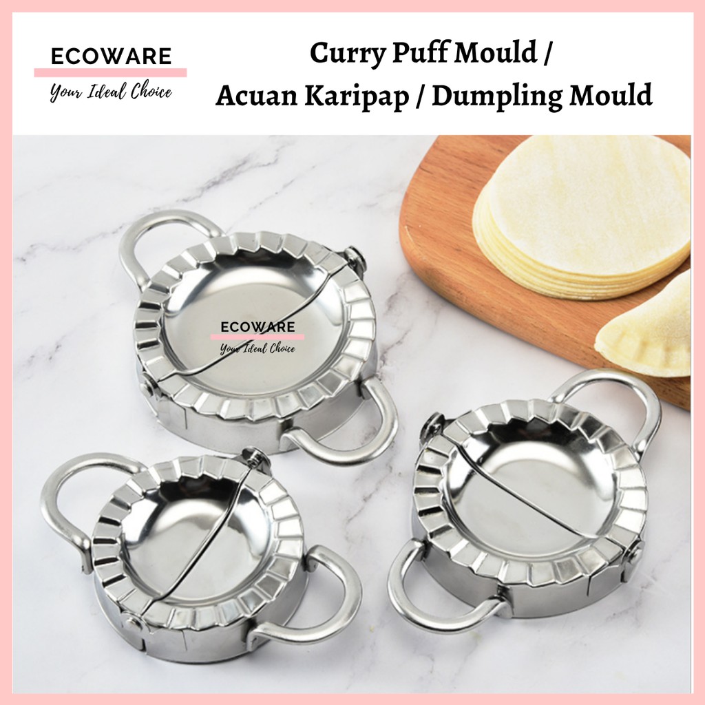 Acuan Karipap /Curry Puff Mould / Dumpling Mould / Stainless Steel ...