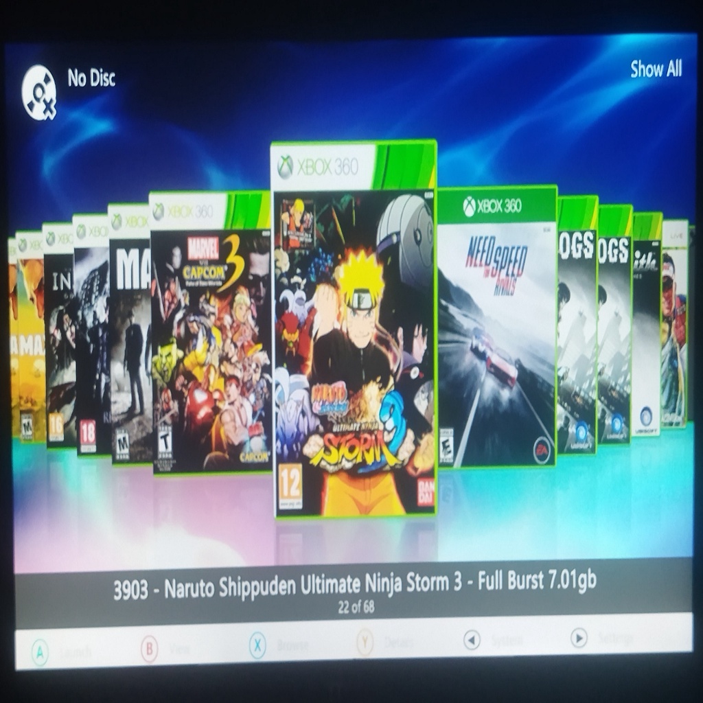 XBOX 360 HDD External hardisk 250GB/320GB/500GB usb 3.0 complete with ...