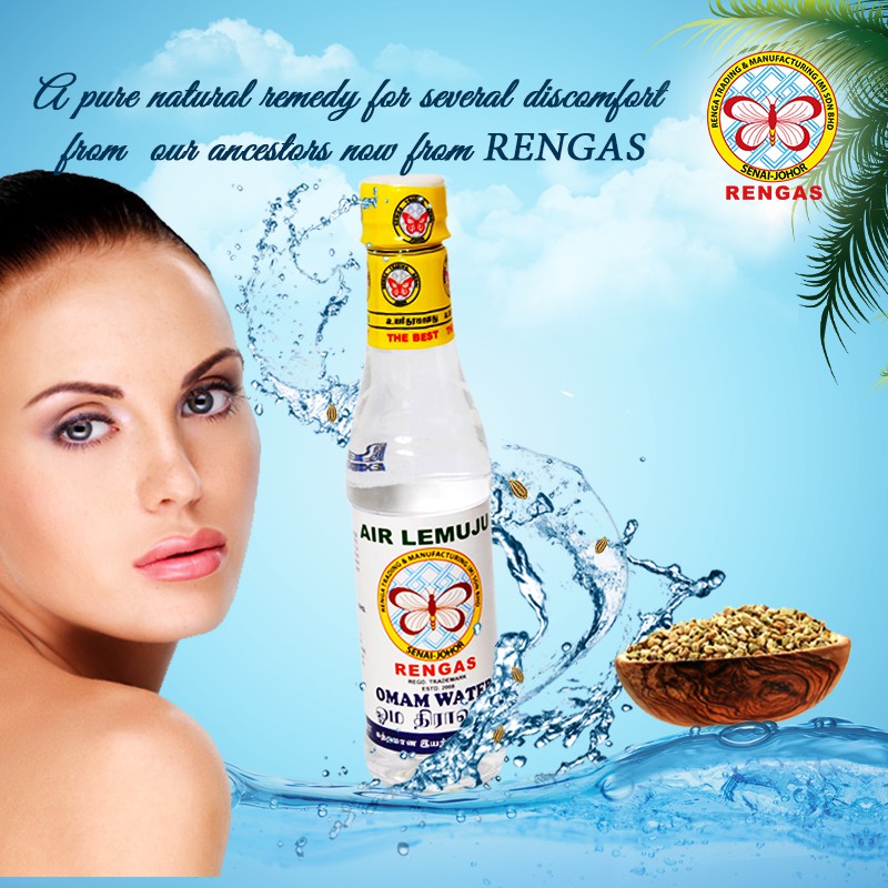 RENGAS Omum Water / Air Lemuju 300ML | Shopee Malaysia