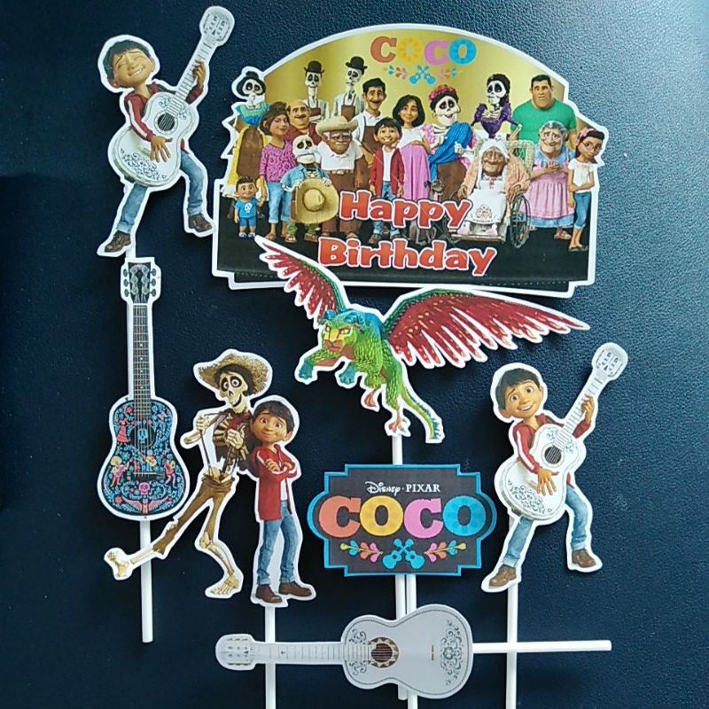 Cake Topper Coco Miguel | Shopee Malaysia