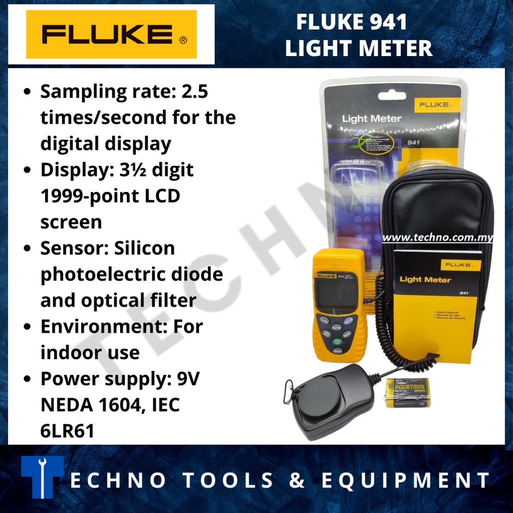 Fluke Light Meter Attachment | Shelly Lighting