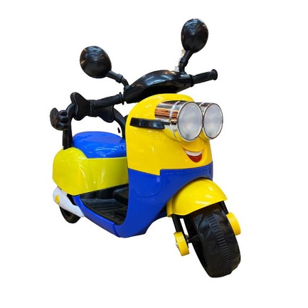 Minion ELECTRIC RIDE ON MOTORBIKE FOR KID | Shopee Malaysia