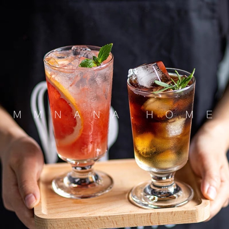 (Ready Stock)INS Bantam Glass Juice Drink Cup Dessert Mousse Cup Coffee ...