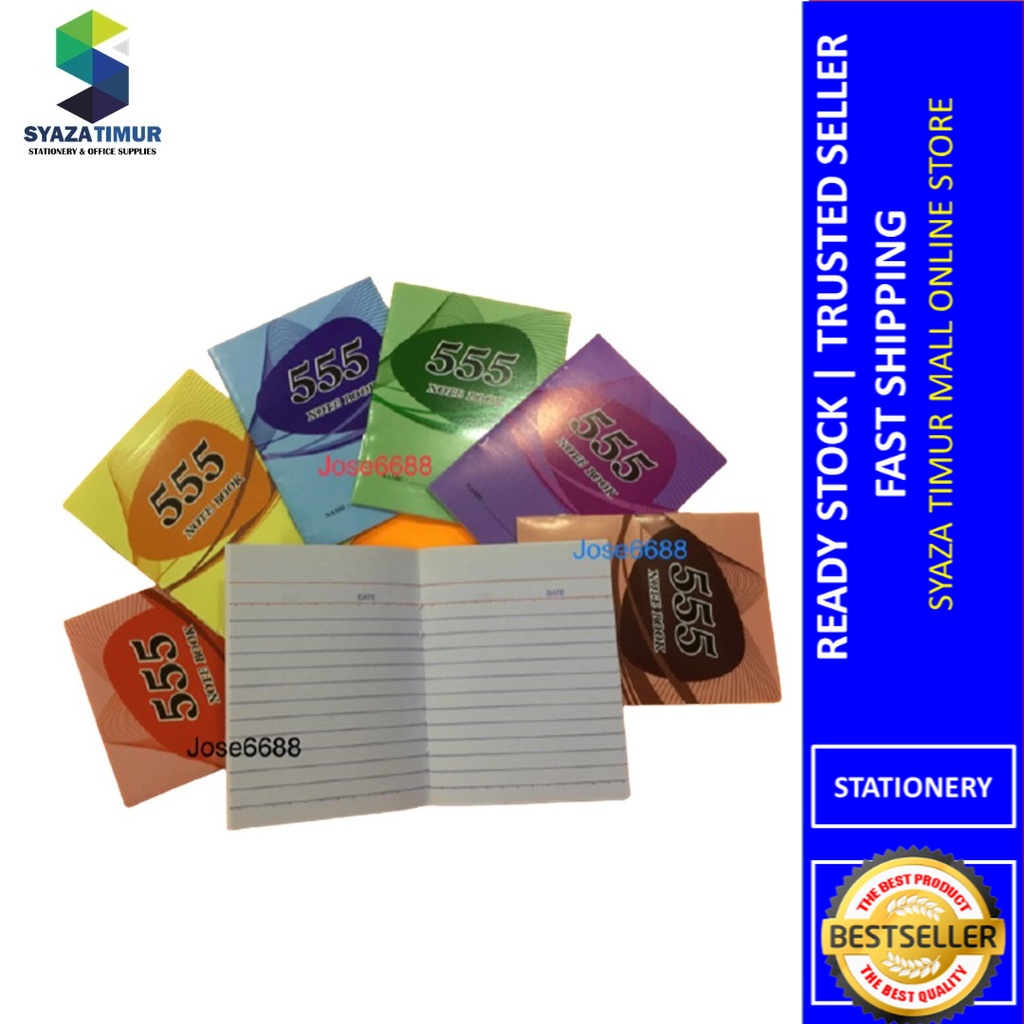 Note Book NB 555 50GSM / Buku 555 | Shopee Malaysia