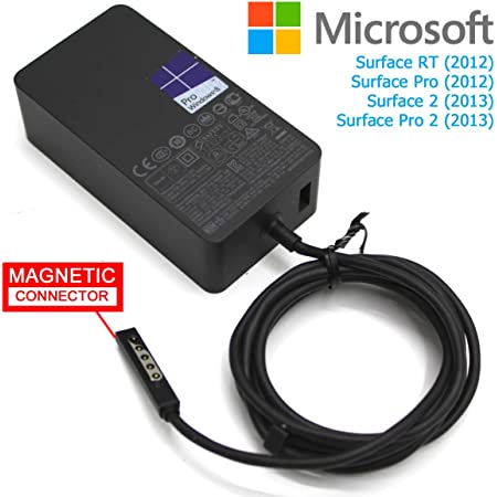 Original Microsoft Surface Pro 2 Pro 1 RT Charger, Surface Charger ...