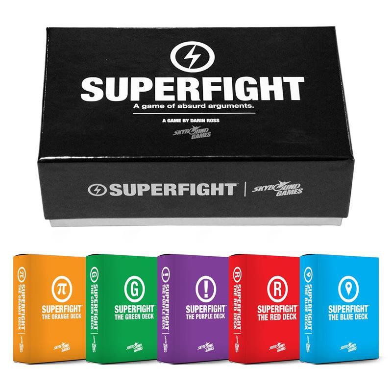 SUPERFIGHT! The Hilarious Party Game of Super Powers and Super Problems ...