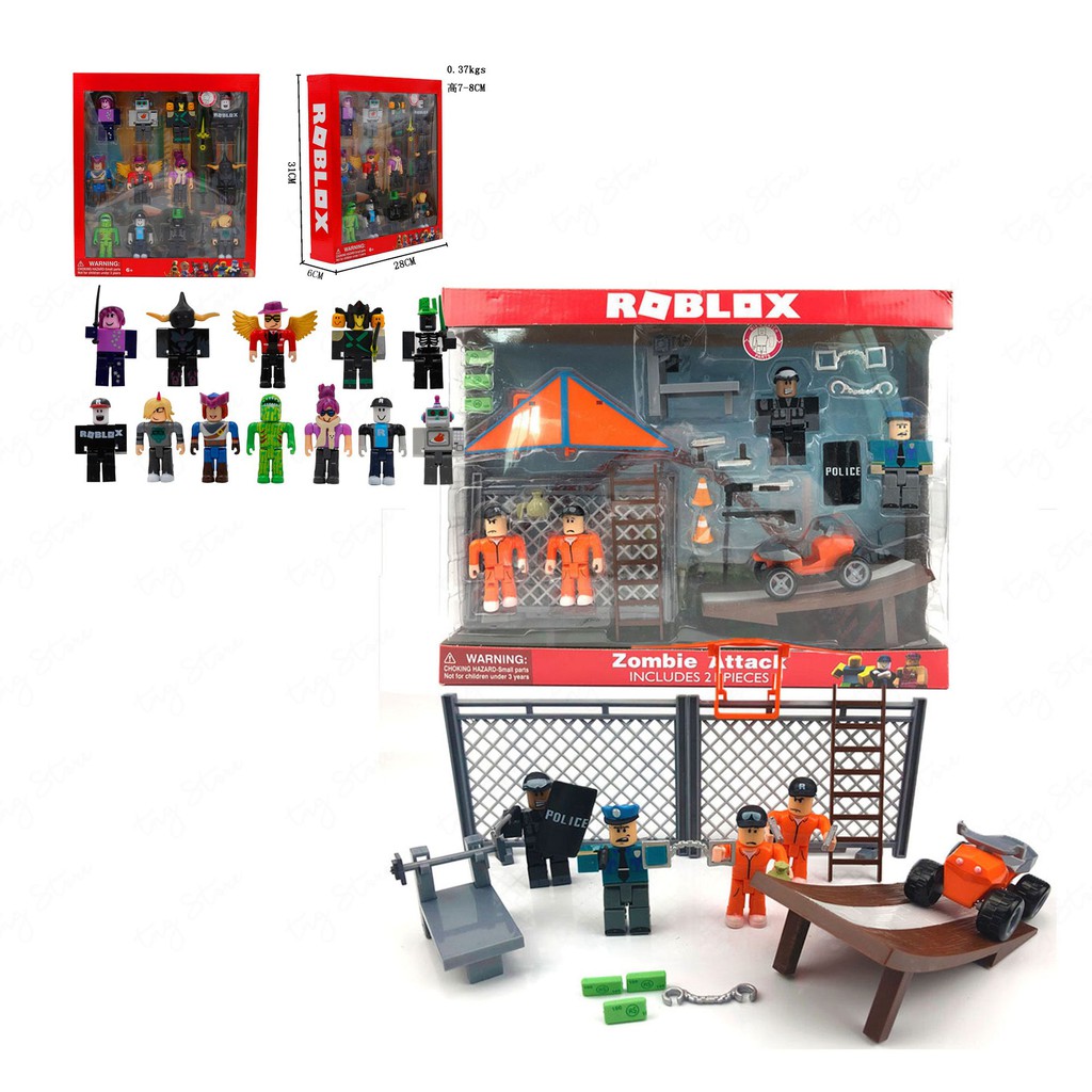 TngStore Mainan Roblox Toy Gift Set Birthday Cake Topper Ready Stock ...