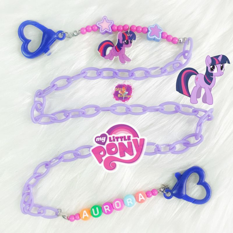 Face Mask Chain For Kids My Little Pony Face Mask Necklace Twilight ...