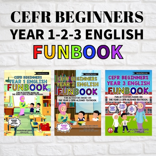 [JASA] TEACHERFIERA.COM CEFR BEGINNERS: YEAR 1-2-3 ENGLISH FUNBOOK ...