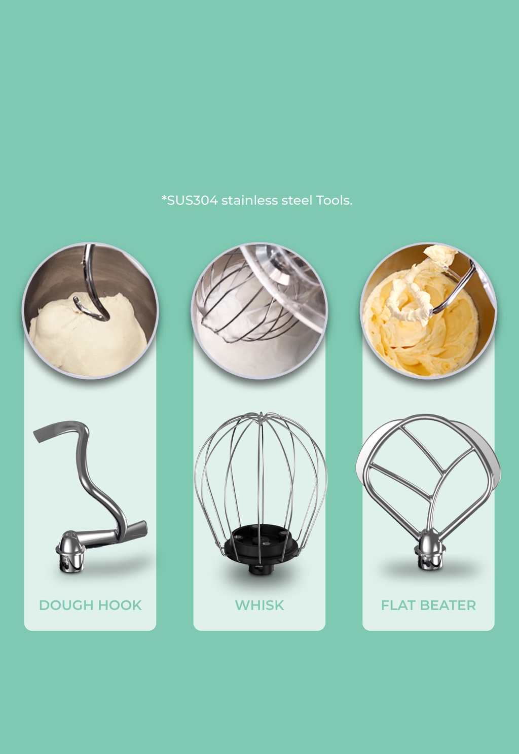 PERYSMITH PS5510 STAND MIXER (MULTI-COLOUR) - PerySmith Malaysia