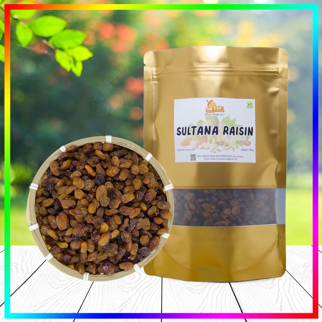 Sultana Raisins Fresh kismis raisin 500g | Shopee Malaysia