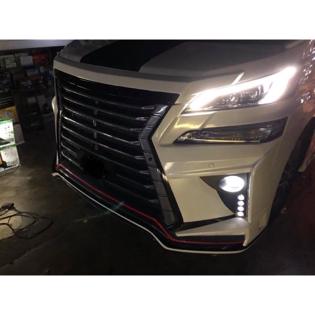 Toyota Vellfire agh30 rojam Bodykit body kit front side rear Bumper ...