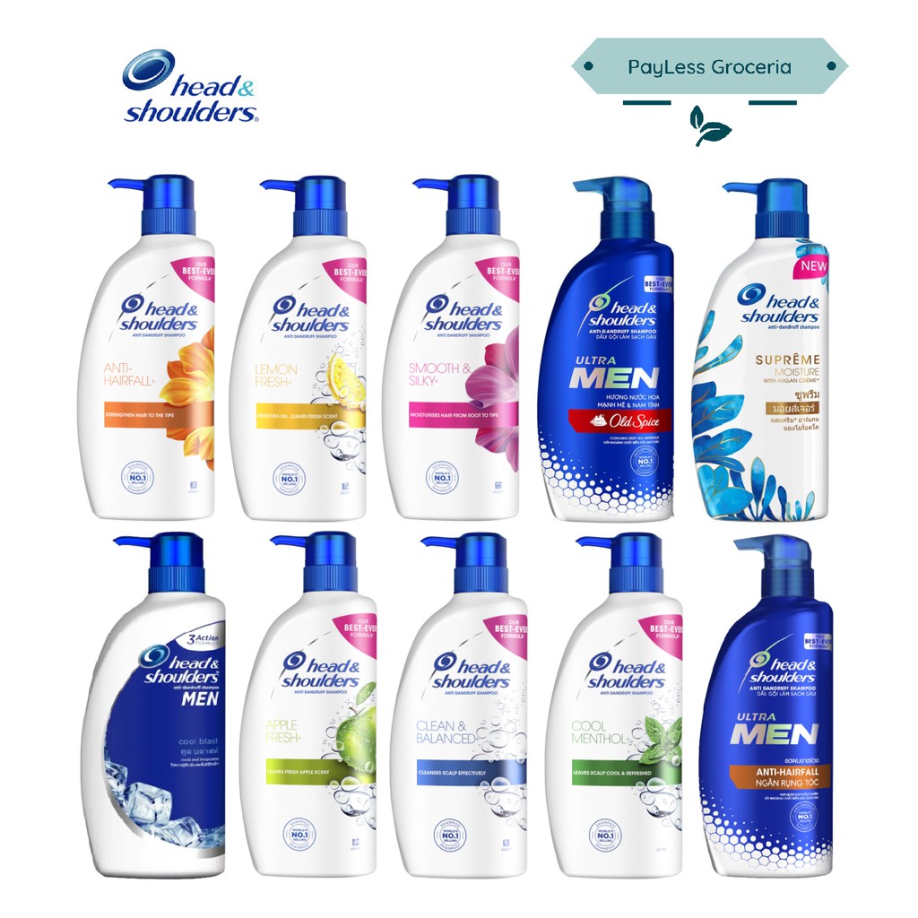 Head Shoulders Anti Dandruff Hair Shampoo 650ml 720ml Shopee Malaysia