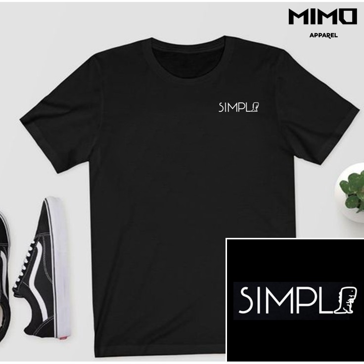🔥 Graphic Tee Simple Word Minimalist Black T Shirt Design [READY STOCK ...