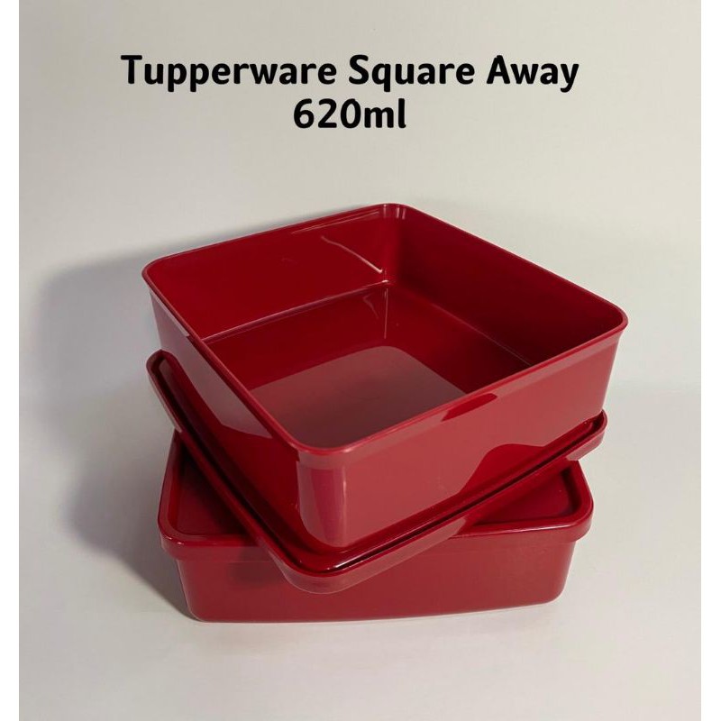 Tupperware Large Square Away 620ml (1pc) | Shopee Malaysia