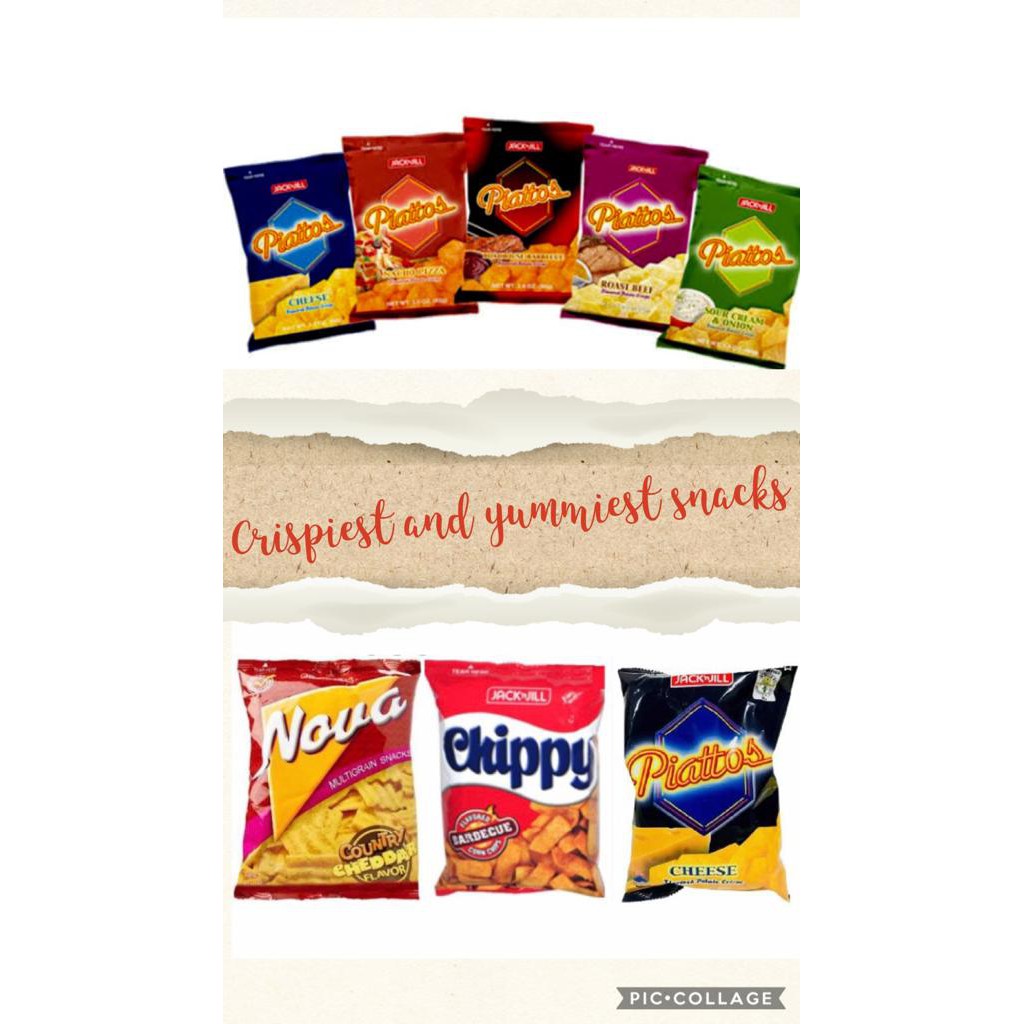 PHILIPPINE CHICHIRYA/ CHIPS- PIATTOS, CHIPPY, NOVA | Shopee Malaysia