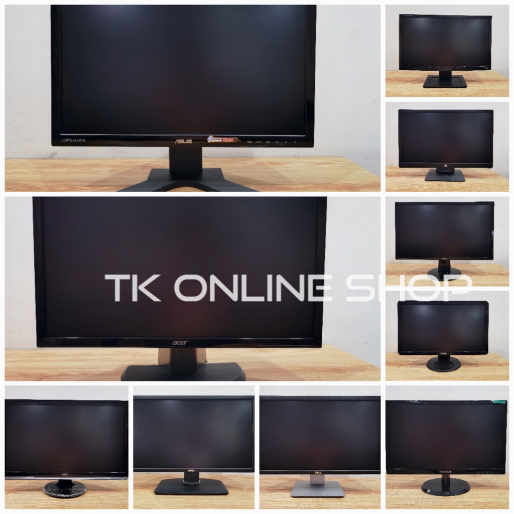 Gaming Monitor Mix Model HD LED 22" /23" /24" / 27" / 29" inch used ...