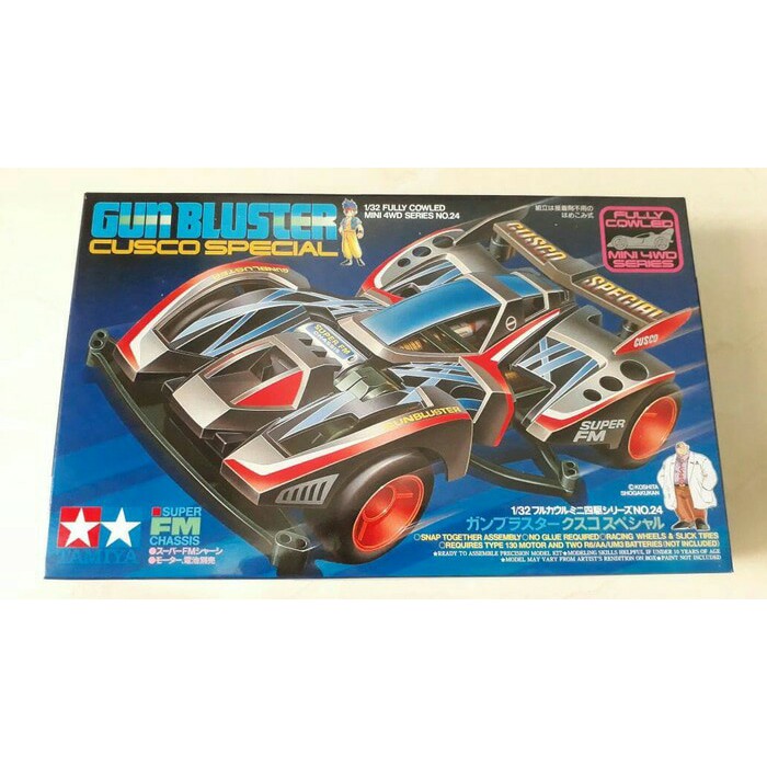 Tamiya Gun Bluster Cusco Special (Super FM Chassis) (Mini 4WD) | Shopee ...