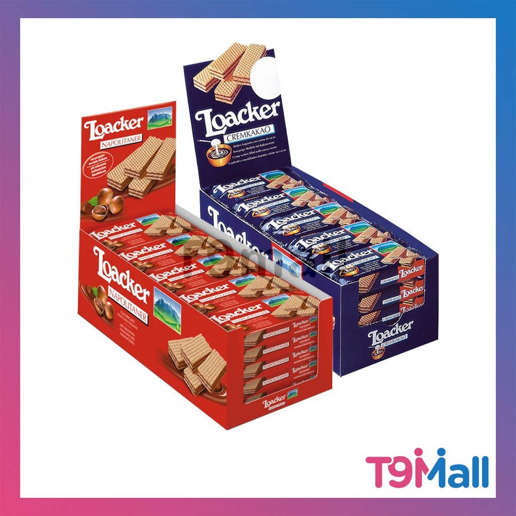 Loacker Classic Waffer 45g x 25pcs (Absorted Flavor) | Shopee Malaysia