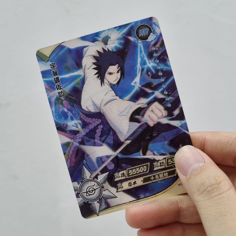 Naruto Official TCG- HR016 Uchiha Sasuke Chidori Raikiri | Shopee Malaysia