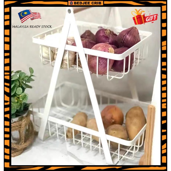 Rak Bawang Onion Rack Bekas Bawang Bertingkat Bekas Bawang Storage ...