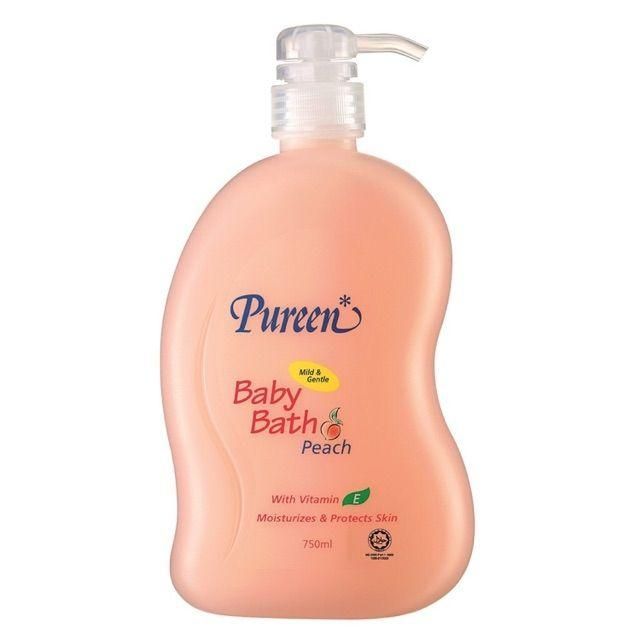PUREEN BABY BATH PEACH 750ML | Shopee Malaysia
