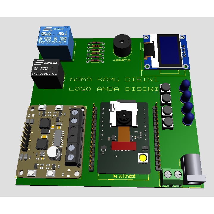 Custom Esp32 Cam Shield Developer Pcb Shopee Malaysia 