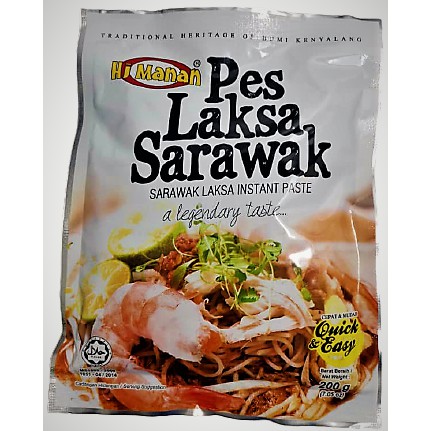 Pes Laksa Sarawak Pes Hj Manan Laksa Instant Paste 200g | Shopee Malaysia