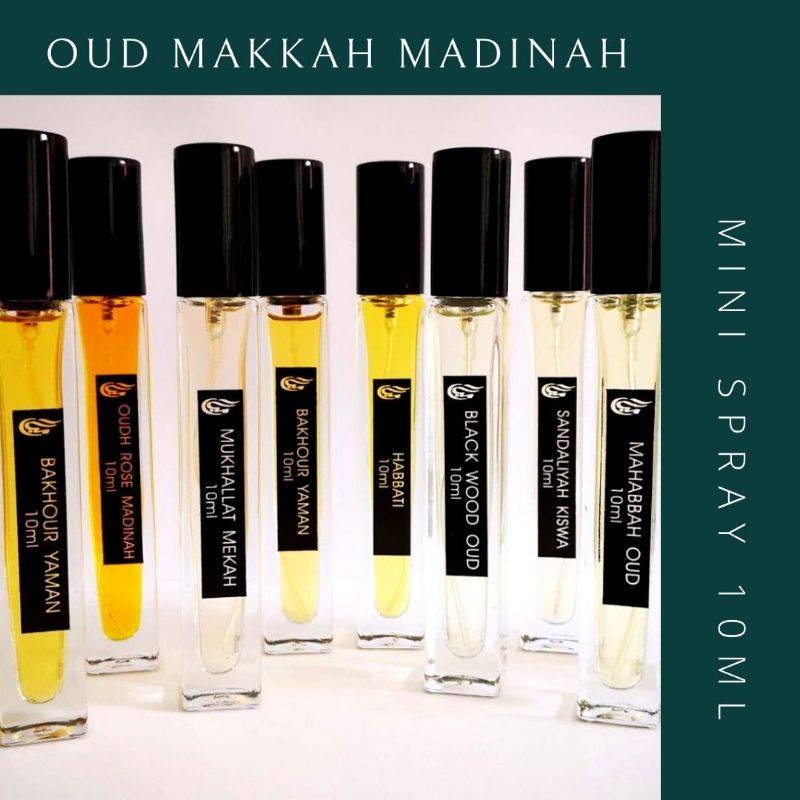 Mini Spray Oud Makkah Madinah 10ml | Shopee Malaysia