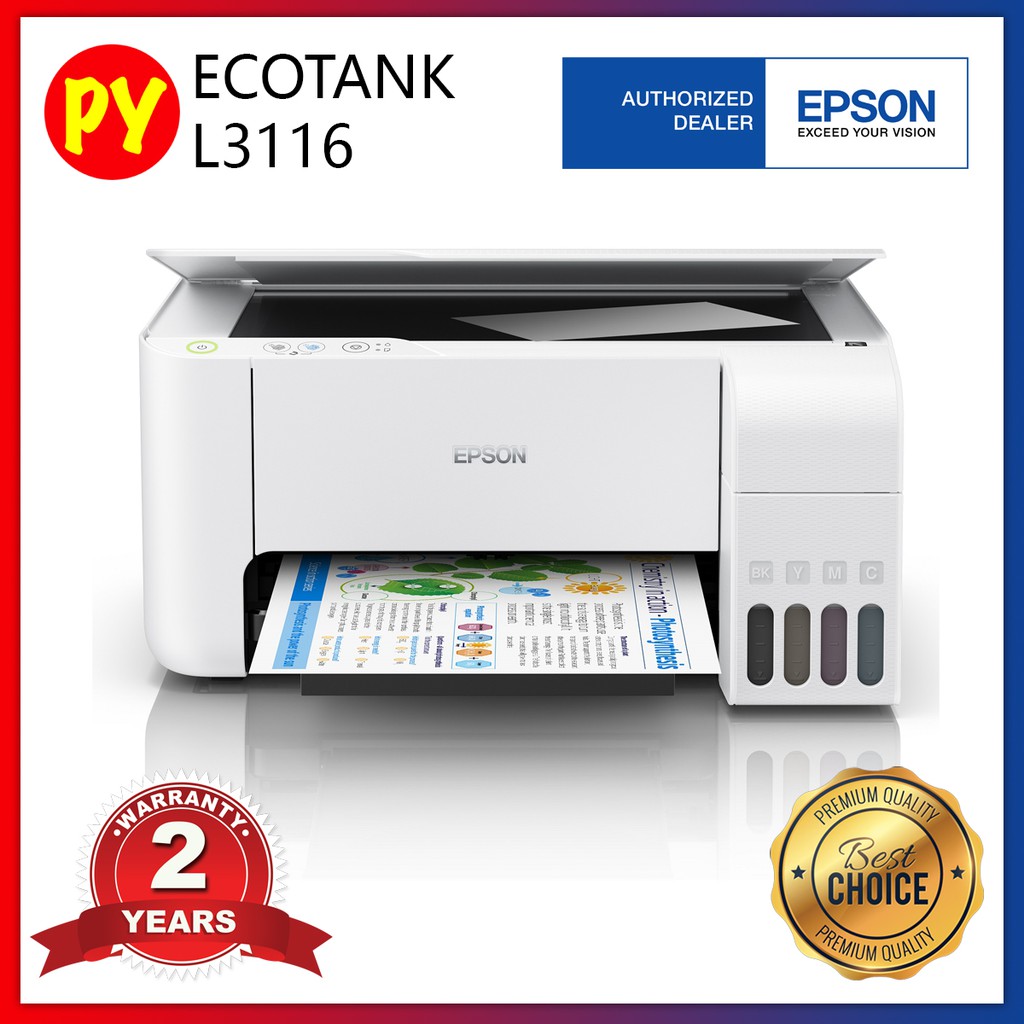 [ REDUCTION MYR 51.00 ] Epson ecotank l3116 and l3110 all-in-one ink ...