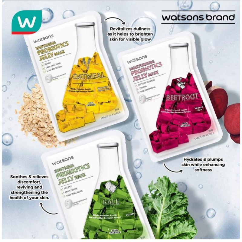 WATSONS PROBIOTICS JELLY Mask 30ML/PC | Shopee Malaysia