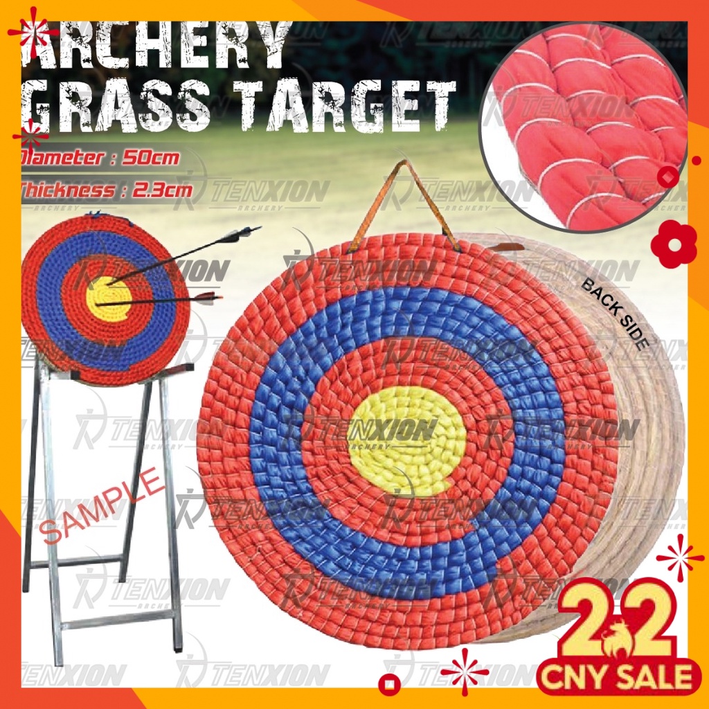 TenXion Archery Target Butt Board Straw Grass Arrow Recurve Compound ...