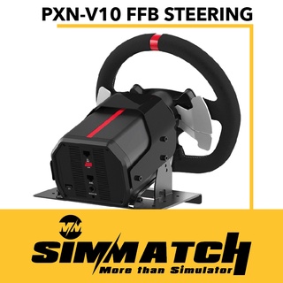 PXN V10 Force Feedback Racing Car Game Steering Wheel 900 Degrees H ...