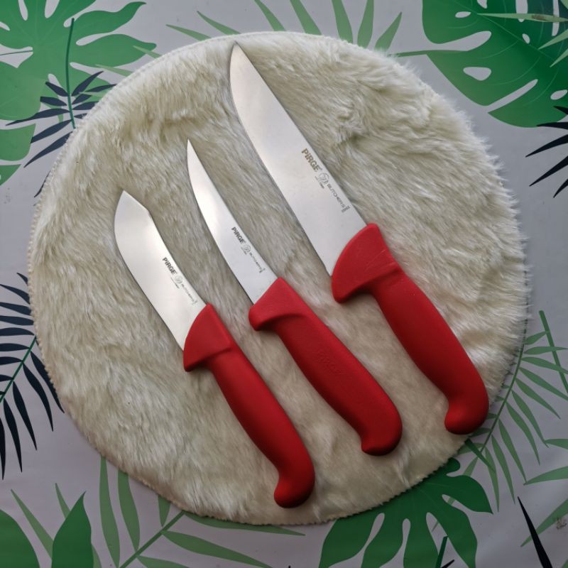 [Ready Stock] PiRGE Butcher Trio Set Pisau Lapah -Pisau Skinning(71342 ...