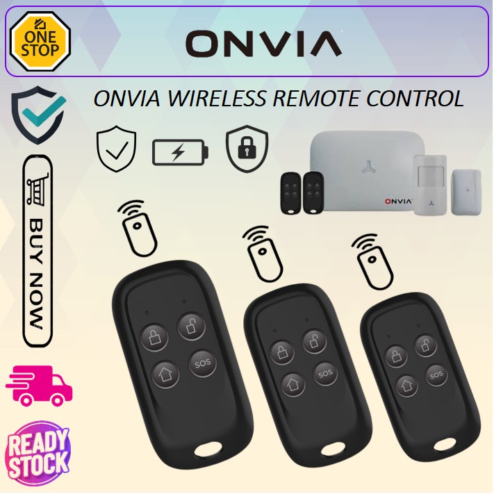 Onvia Wireless Alarm Remote Control sv2 | Shopee Malaysia Onvia Wireless Alarm Remote Control sv2 | Shopee Malaysia