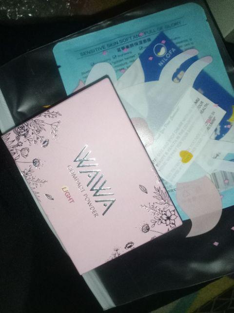WAWA COMPACT POWDER | WAWA COSMETIC | WAWA ZAINAL | Shopee Malaysia