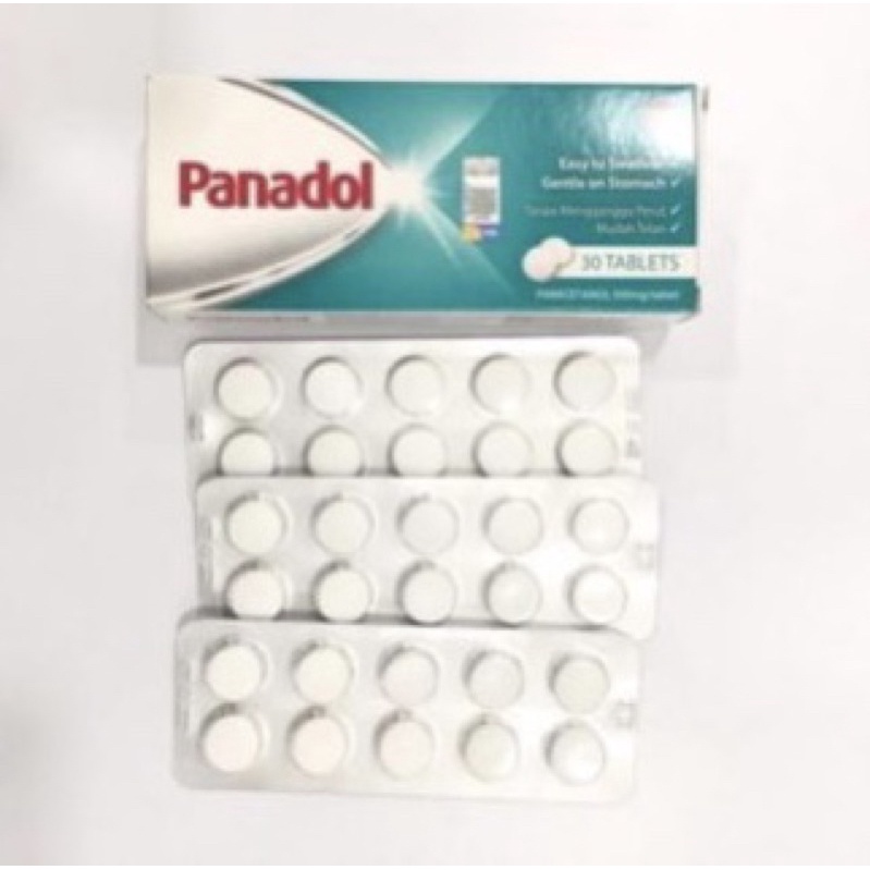 Panadol Regular 30s Box - Ready Stock Instant Delivery - 3 Strips ...